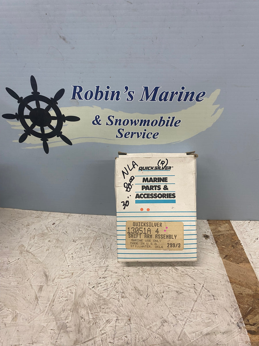 Quicksilver 13051A 4 Shift Arm Assembly "Robin's Marine" – Robin's ...